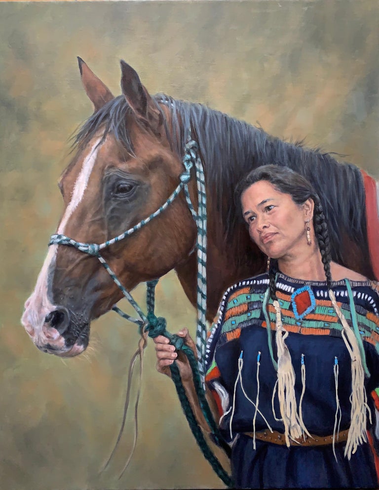 Judith Dickinson - "In Remembrance" Oil painting For Sale at 1stDibs