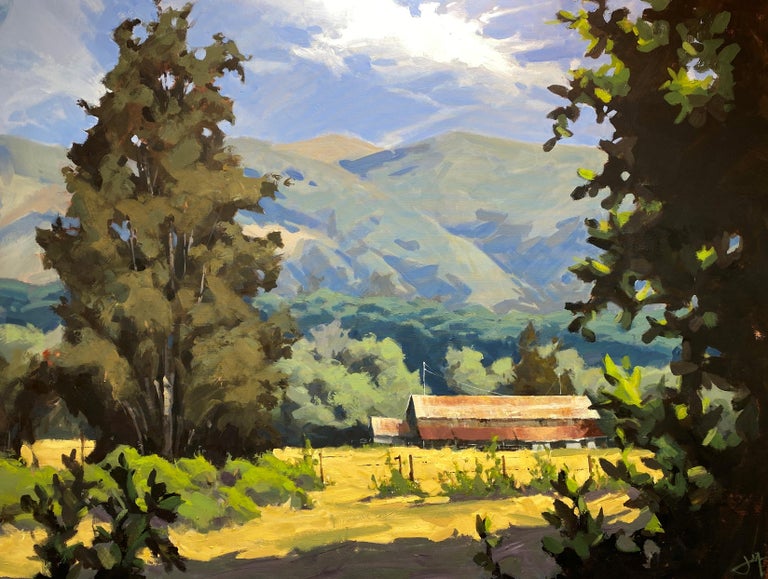 Judd Mercer - "A Good Harvest of Light," Acrylic painting at 1stDibs