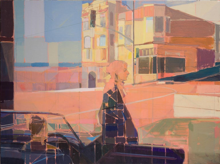 Hiroshi Sato - "Shade," Oil Painting For Sale at 1stDibs