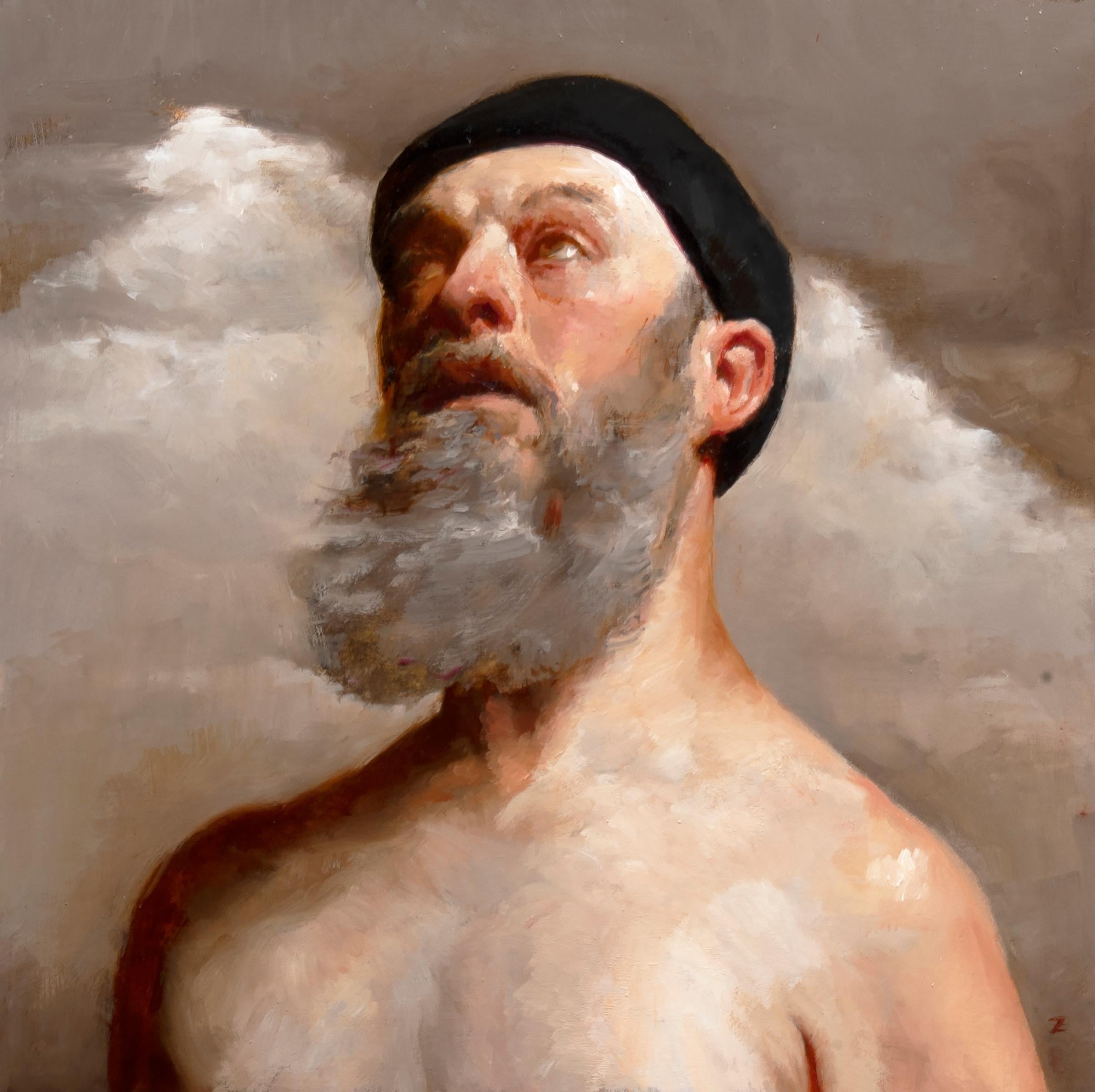 Zack Zdrale - "A Man Seeing", Oil Painting at 1stDibs | zack zdrale ...