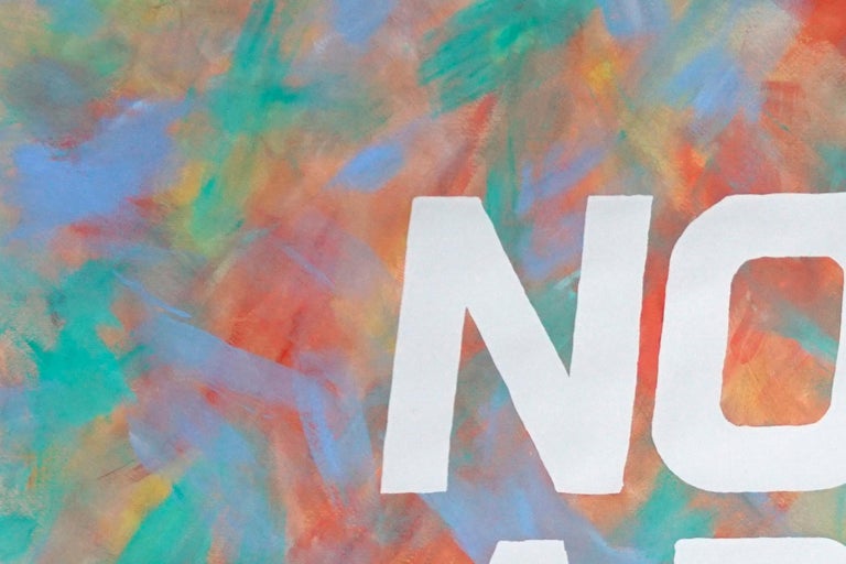 Ryan Rivadeneyra - Not Art, Word Art Calligraphy Painting, Acrylic ...