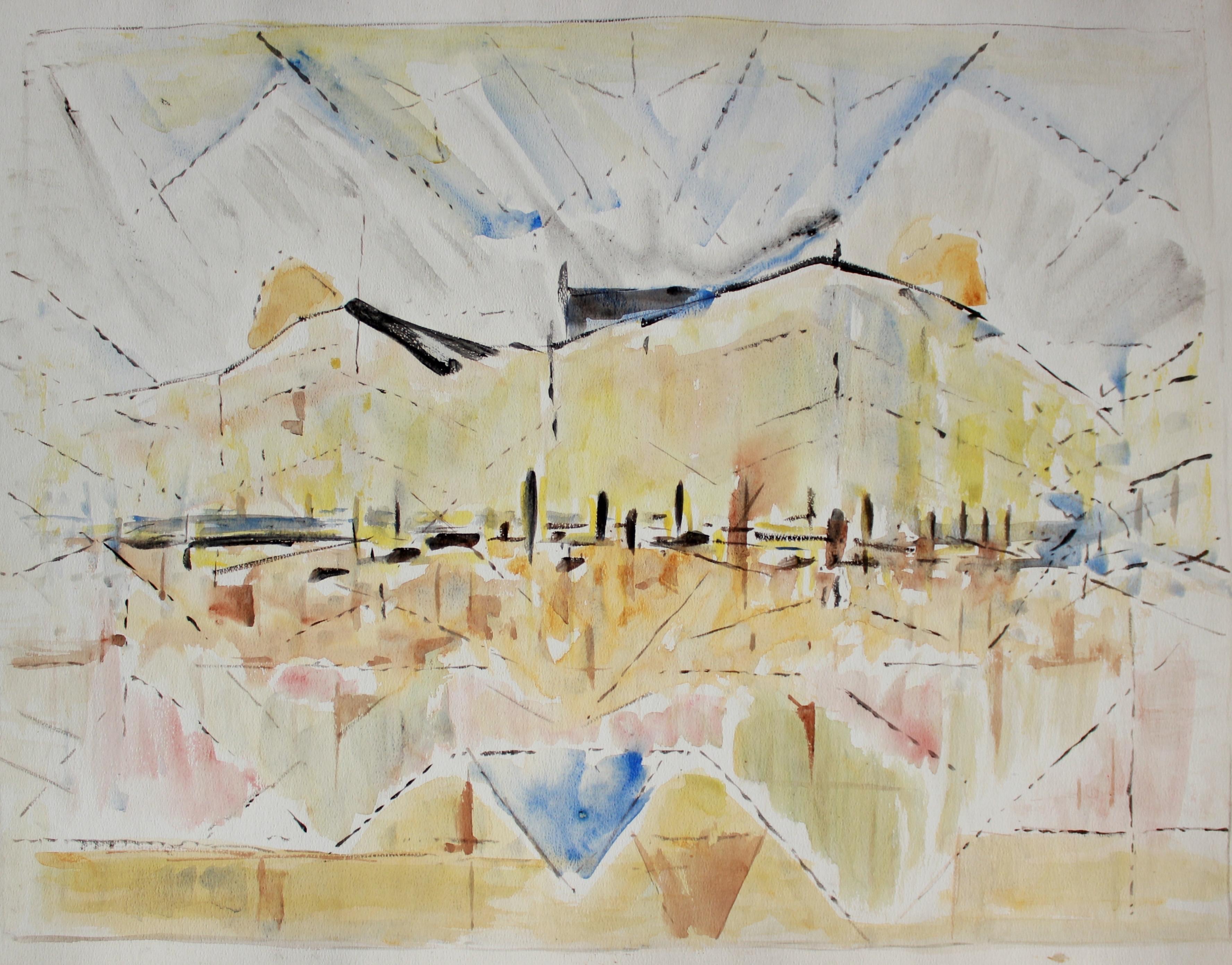 Keith Crown - Untitled (Abstract Landscape), 1977 For Sale at 1stDibs ...