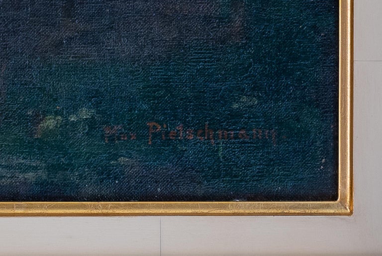 PIETSCHMAN Ernst Max - "A NIGHTLY RIVER CRUISE" For Sale at 1stDibs