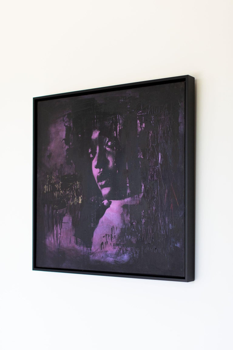 Addison Jones - Modern Art, Color Changing Art, Street Art-Staring into ...