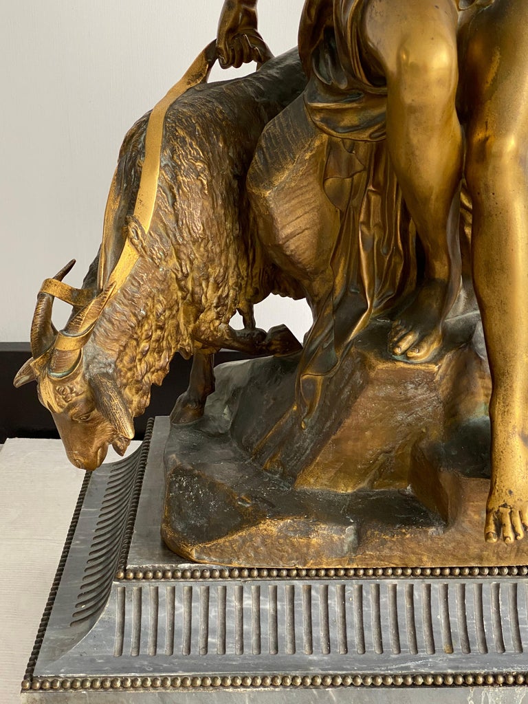 Louvre, Bronze after P. Julien Executed from a Marble Ordered by Marie ...