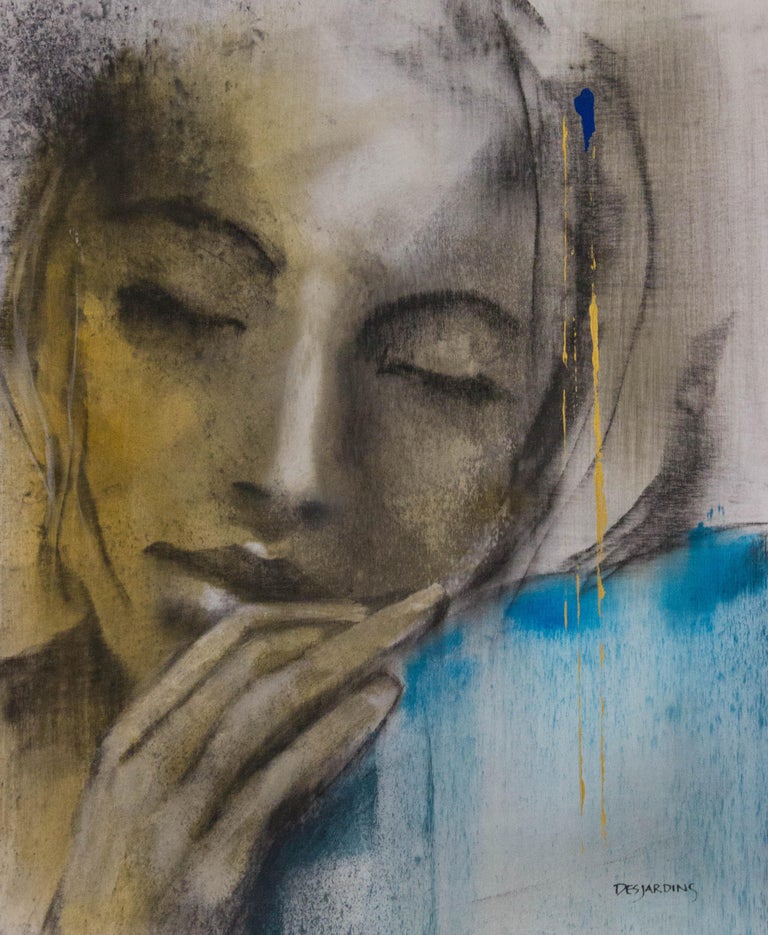 Andre Desjardins - New Morning-Painting, Charcoal, Acrylic, Oil ...