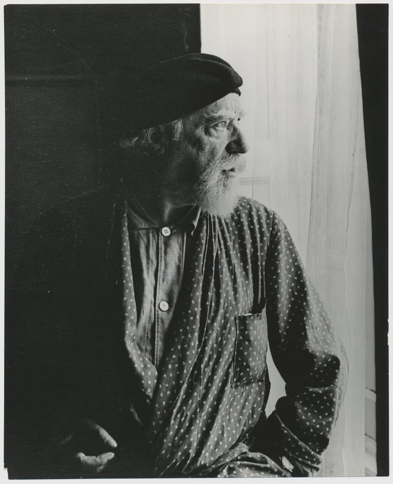 Allan Gordon Chappelow - Portrait of painter Augustus John, by Allan ...