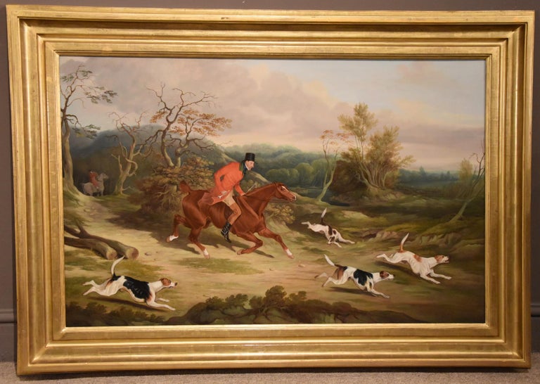 David Dalby - "The Badsworth Hunt" attributed to David Dalby of York at ...
