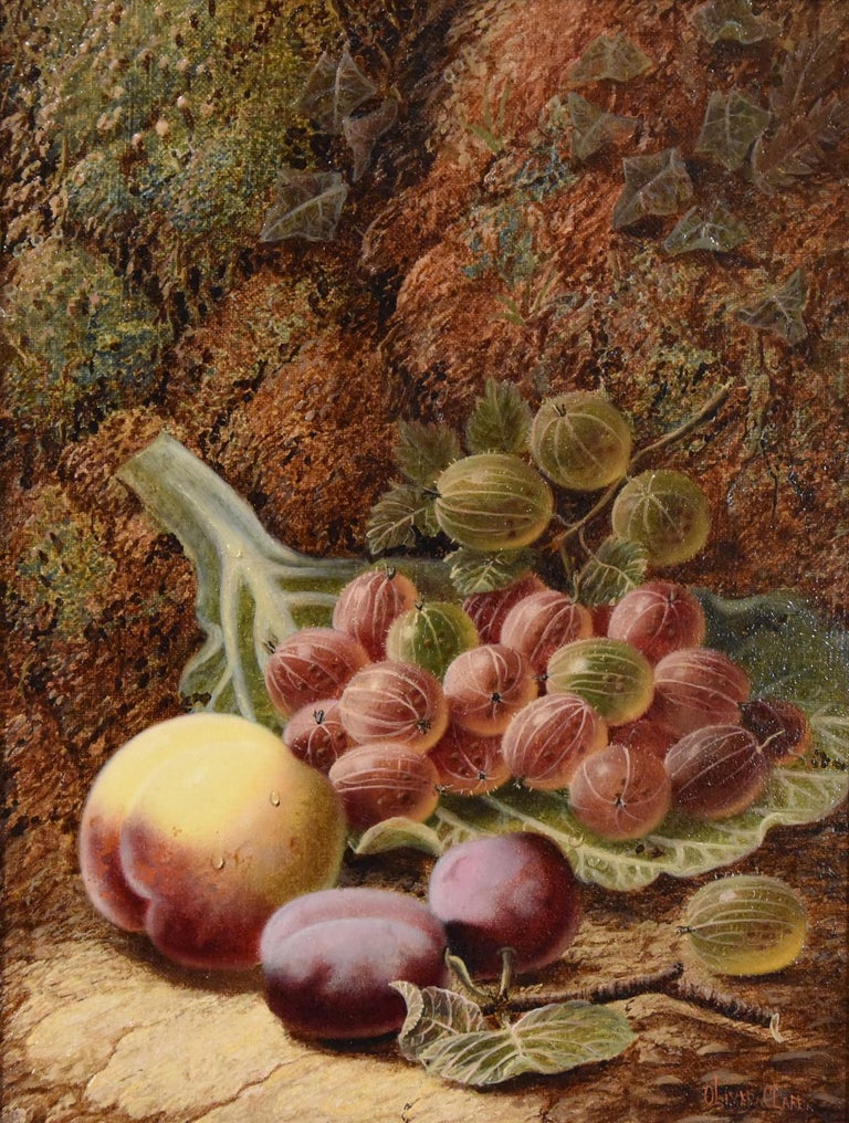 Oilver Clare - Oil painting by Oilver Clare “Gooseberries” For Sale at ...