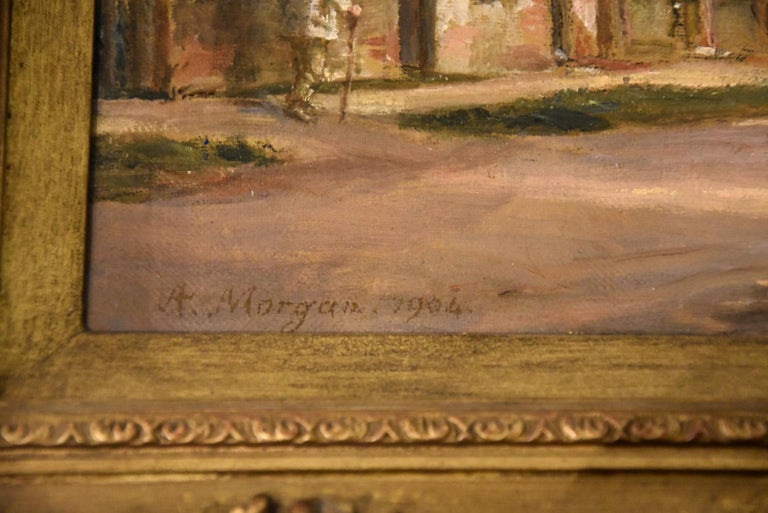 Alfred Kedington Morgan - Oil painting Pair by Alfred Kedington Morgan ...