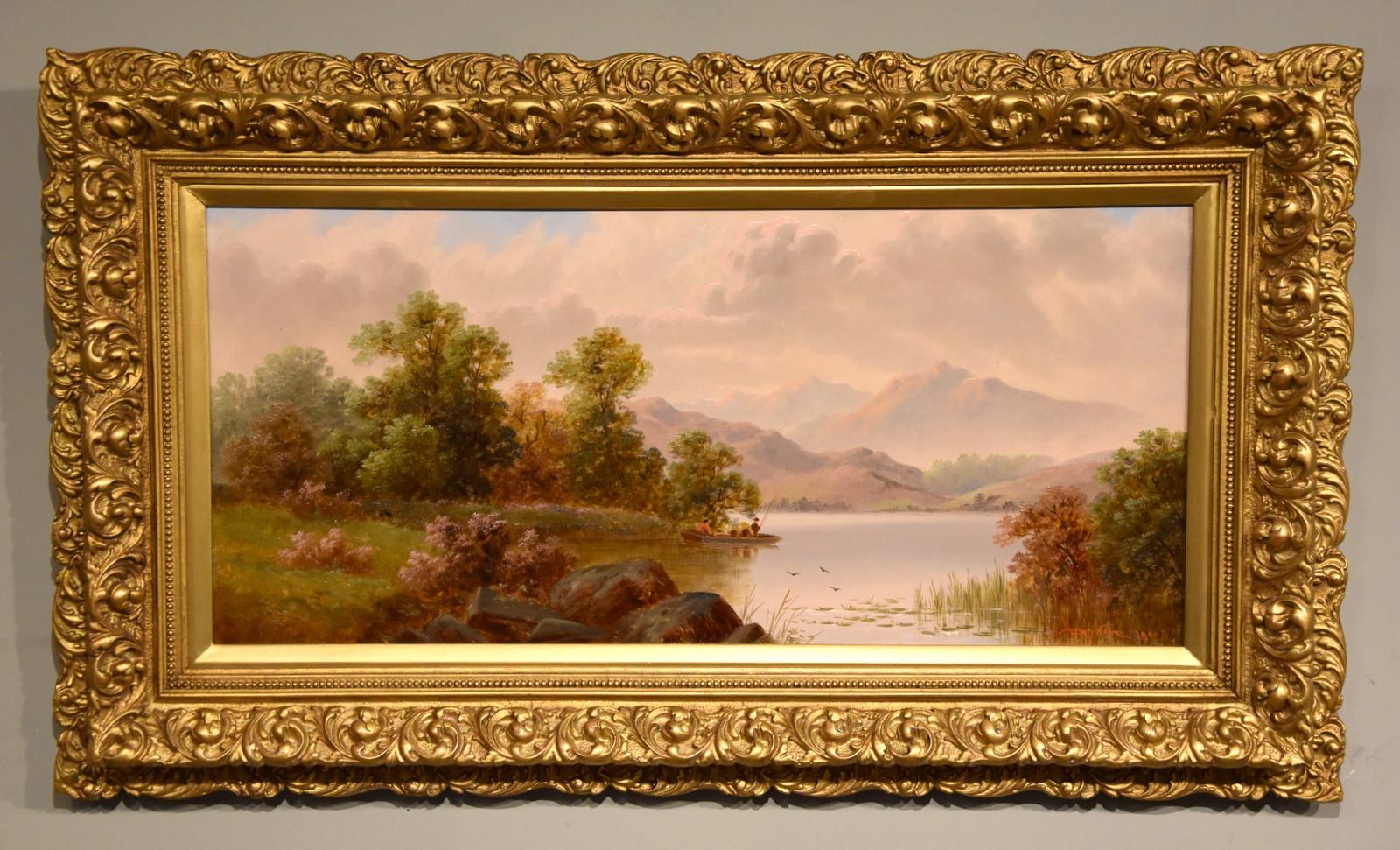Daniel H. Winder - Oil Painting by Daniel H. Winder "A Quiet Spot for ...