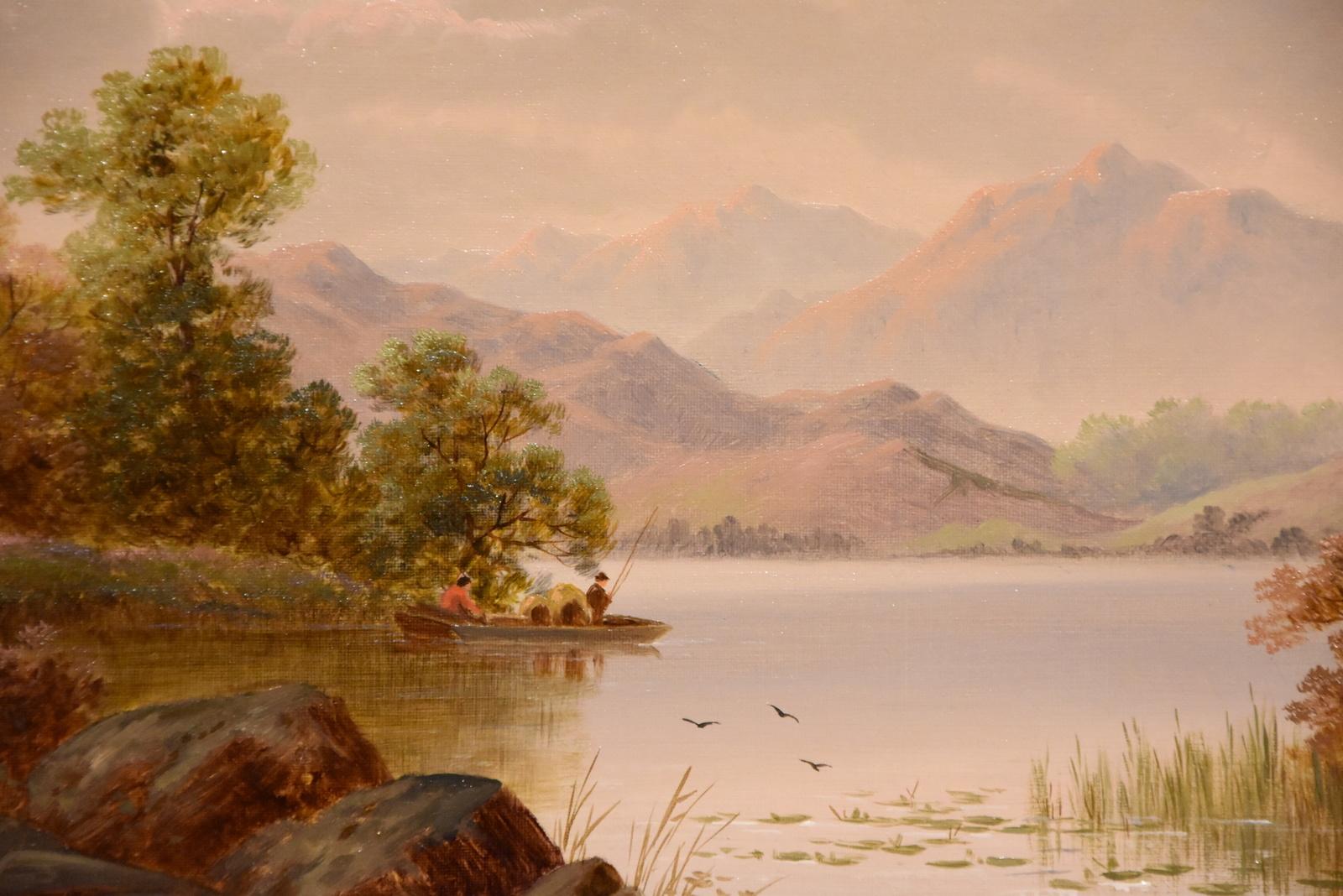 Daniel H. Winder - Oil Painting by Daniel H. Winder "A Quiet Spot for ...