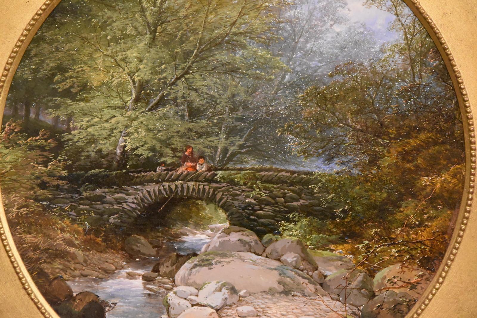 Edwin Taylor - Oil Painting Pair by Edwin Taylor "An Old Mill on the ...