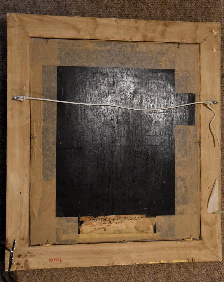 Henry Foley - Oil Painting by Henry Foley “The Old House” For Sale at ...