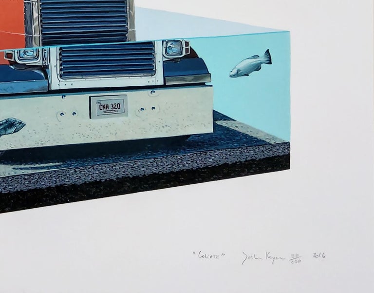 Josh Keyes - Goliath by Josh Keyes, Contemporary Street Art Print For ...