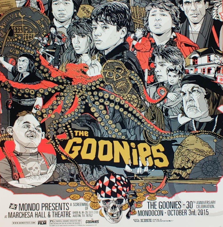 Tyler Stout - The Goonies, Tyler Stout, Contemporary Street Art Movie ...