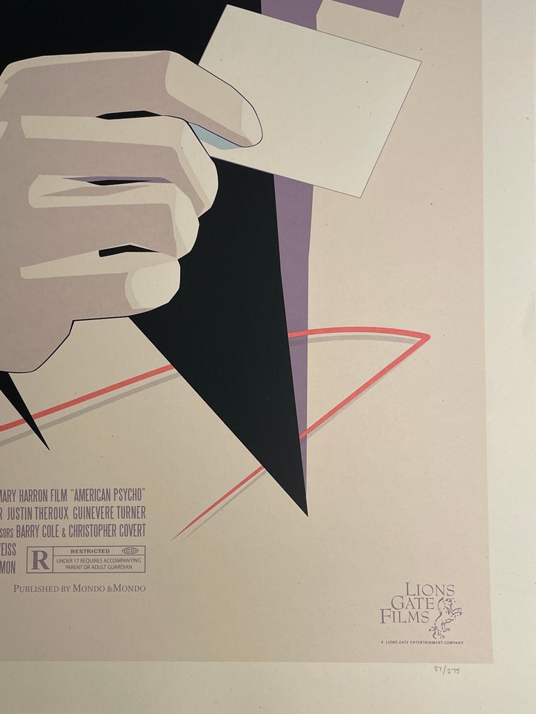 Craig Drake - American Psycho Screen print by Craig Drake Lions Gate ...