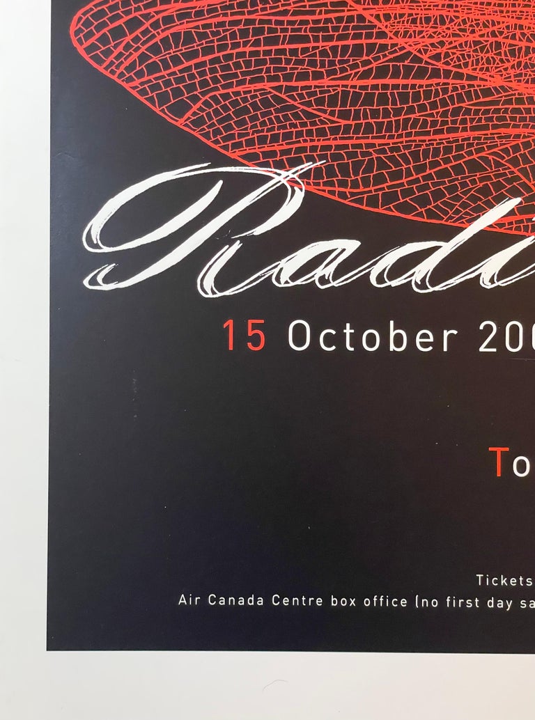 Joe Whyte - Radiohead Print Toronto Signed For Sale at 1stDibs