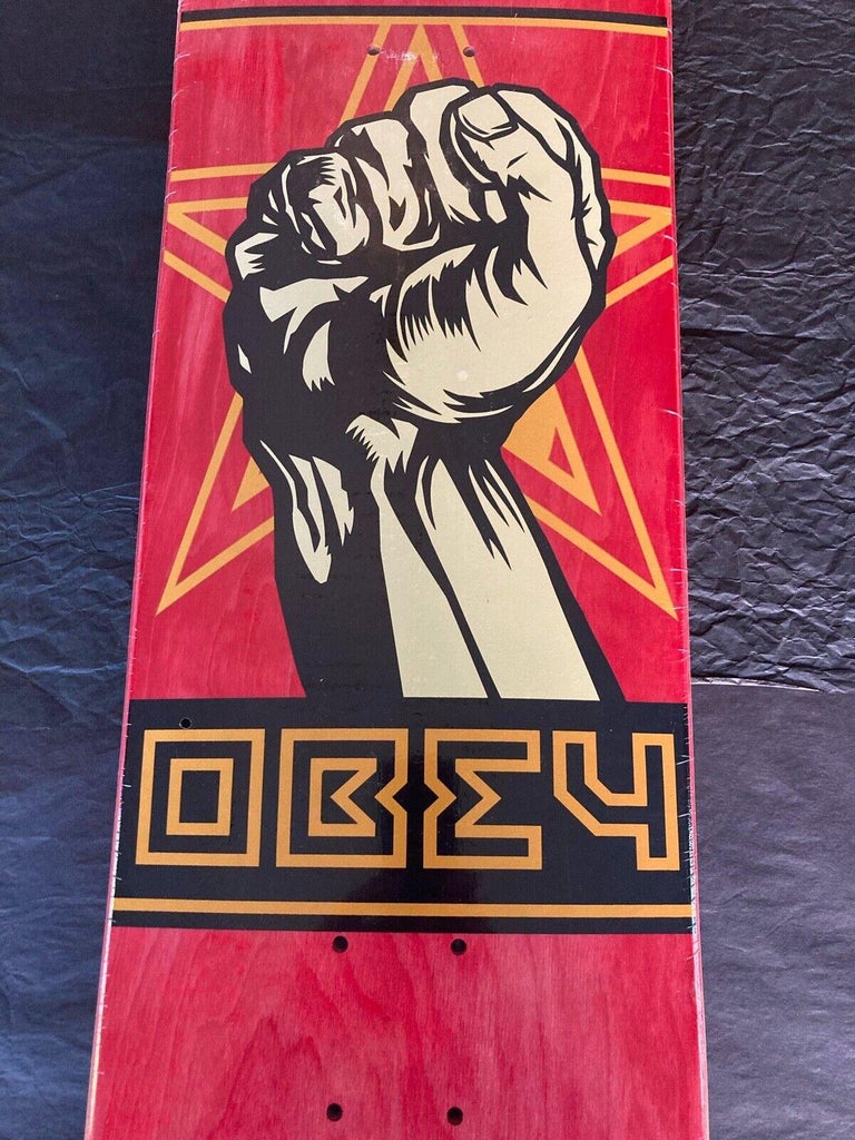 Shepard Fairey - Shepard Fairey Obey Giant 30th Anniversary Skateboard ...