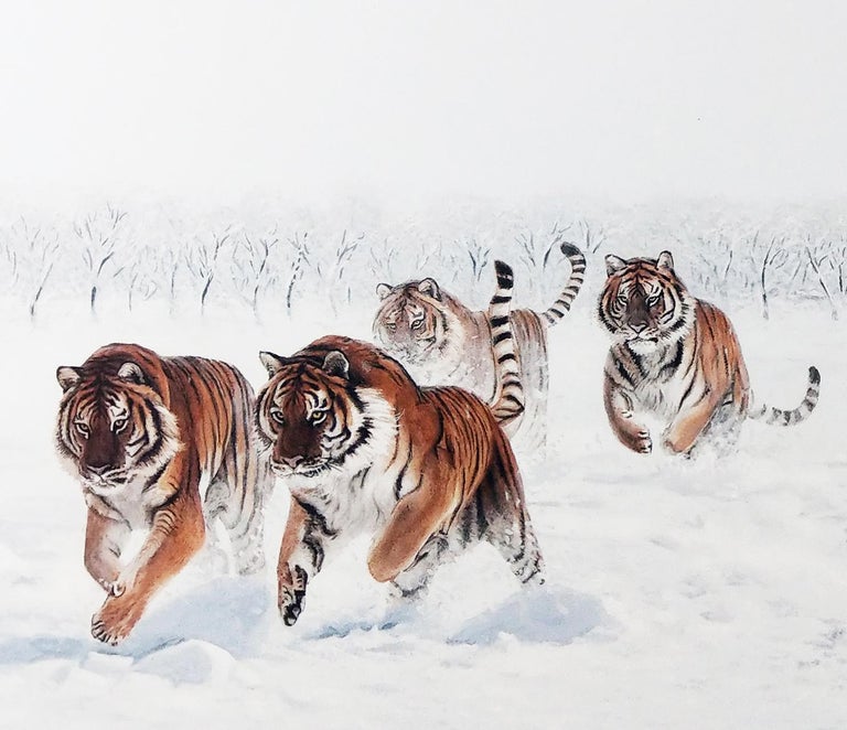 Josh Keyes - A Whole New World, Josh Keyes Street Art Print from Banksy ...