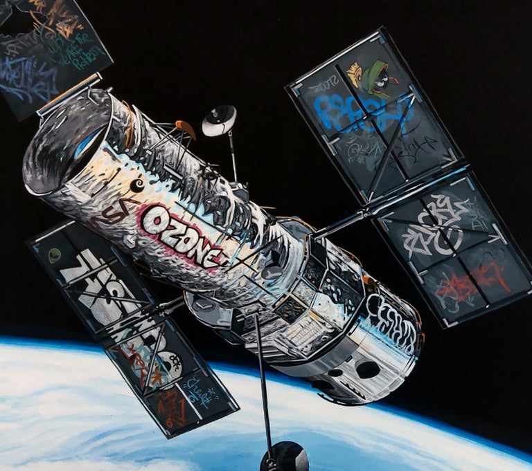 Josh Keyes - Frontier I, Josh Keyes Urban Contemporary Art Print For ...