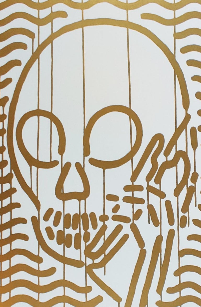 Skullphone - Skullphone MOP Gold Hand Pulled Multiple Edition of 3 For ...