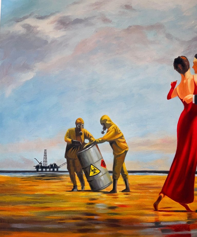 Mason Storm - Mason Storm "Toxic Beach" X Banksy Fine Art Print Street ...