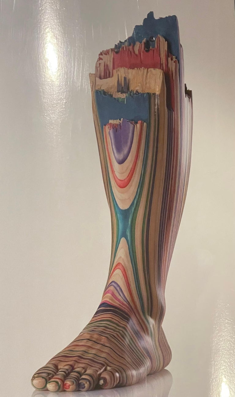 Haroshi - Haroshi U.S.A Olympics “Injury” Skateboard Teal Edition ...