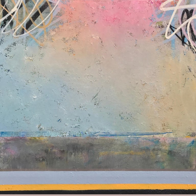 Evan Lorberbaum - Indecision, 2017, Acrylic, Oil, Spray Paint on Canvas ...