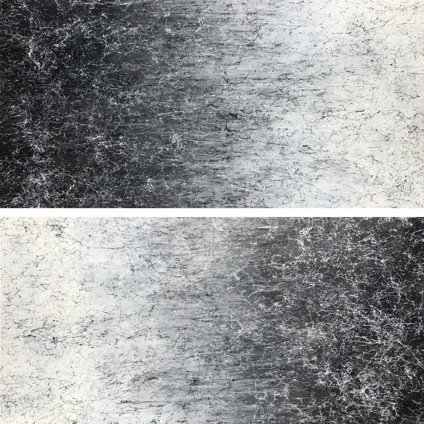 Evan Lorberbaum - Burning Desire, 2019, Abstract Acrylic, Oil Resin and ...