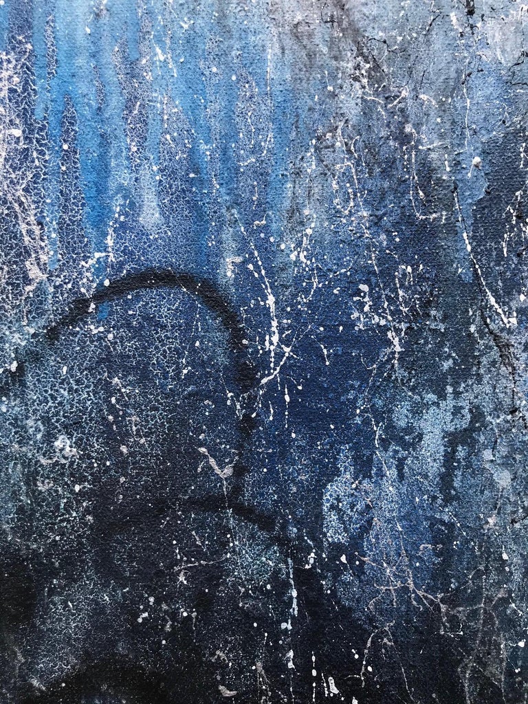 Evan Lorberbaum - Down Below, 2020, Abstract Acrylic, Oil, Spray Paint ...