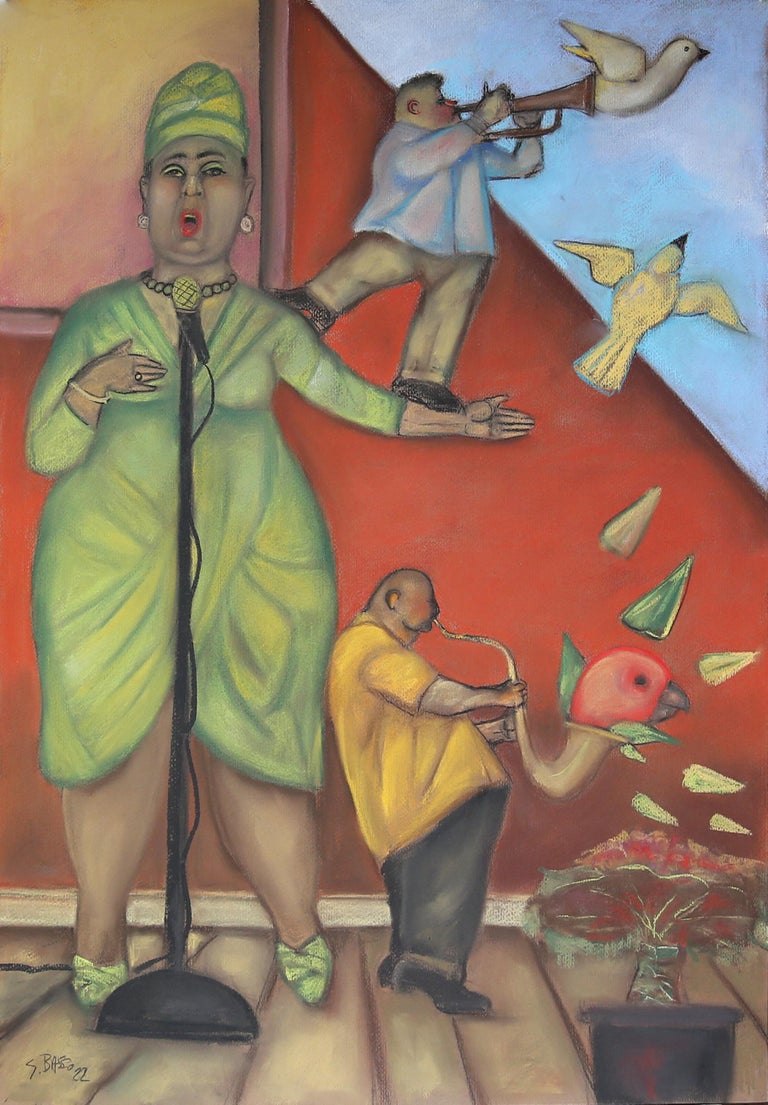 Stephen Basso - Birdie Mae Sings the Blues surreal music birds ...