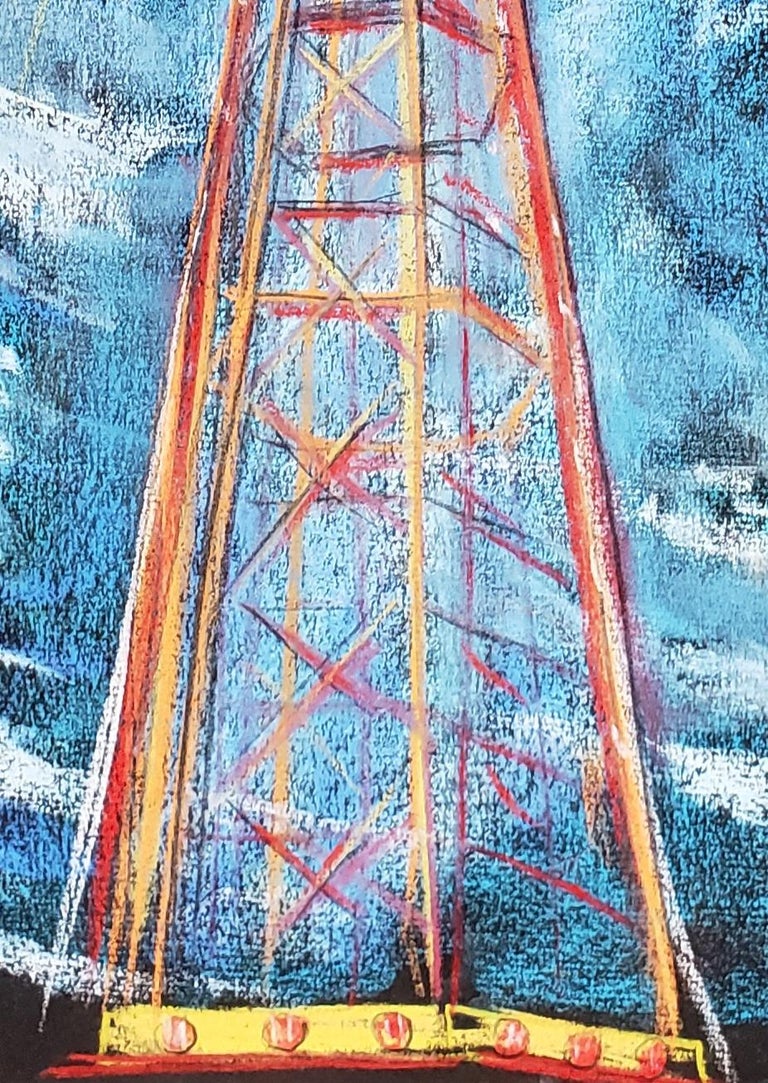 Janet Morgan - Parachute Jump, Shooting Rays, Coney Island For Sale at ...