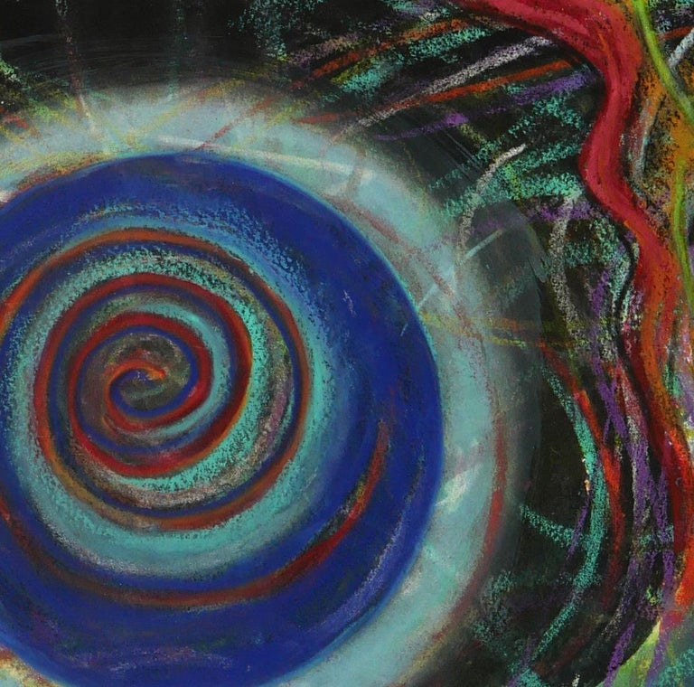 Janet Morgan - Horned and Read, colorful mythological figure, spiritual ...