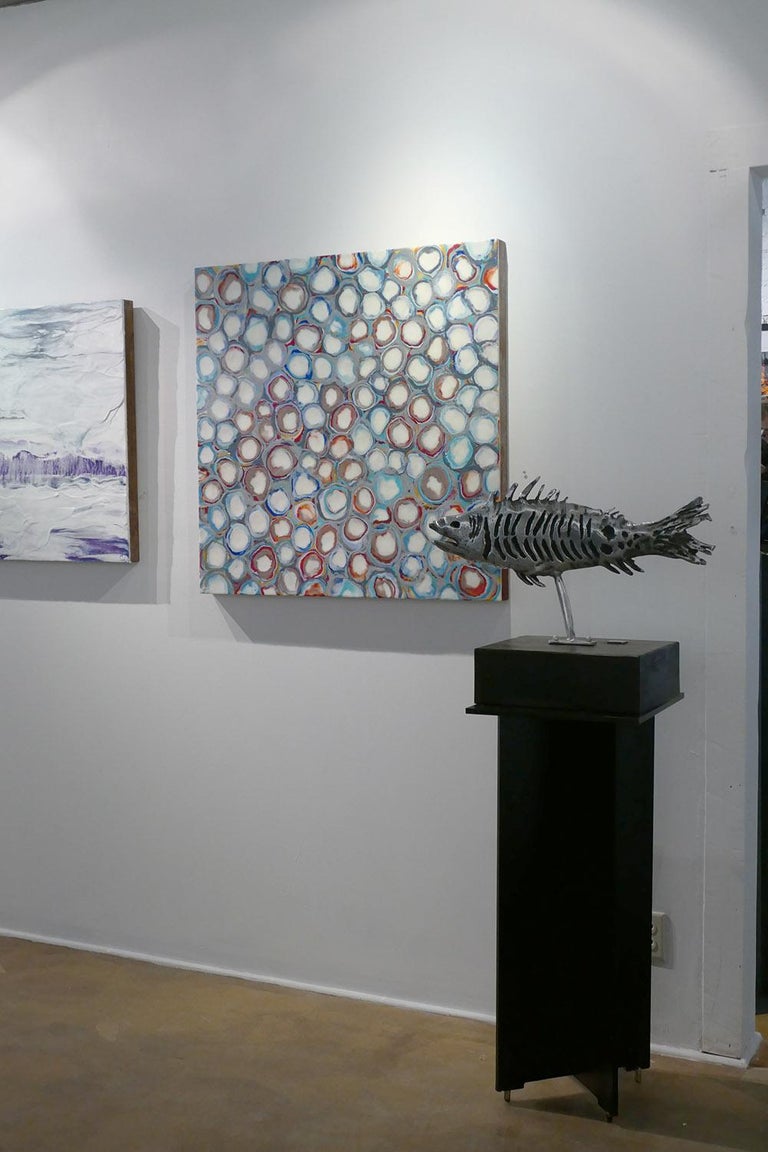 David Marshall - David Marshall Mural Fish " Grayling " Unique Abstract ...