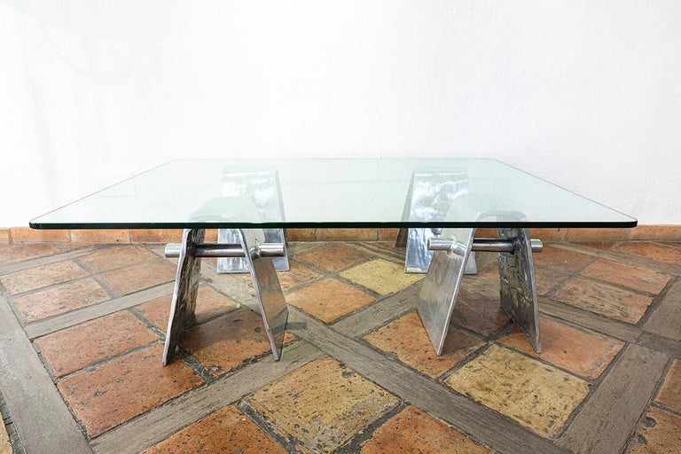 David Marshall - Coffee Table Sculptural Living Room Table Legs Cast ...