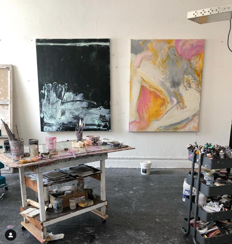 Natasha Wright - "YOURS AND MINE", Painting, Oil and Pigment on Canvas ...