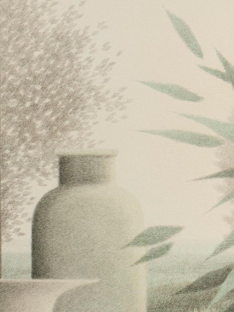 Robert Kipness - Interior Still Life with Kettle, Vase and Plant ...