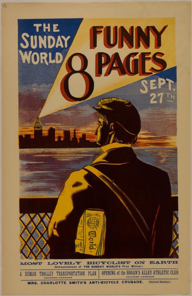 F. Gilbert Edge - The Sunday World; 8 Funny Pages, Sept. 27th For Sale ...