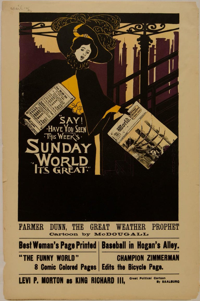 F. Gilbert Edge - The Sunday World; "Say! Have You Seen This Week's ...