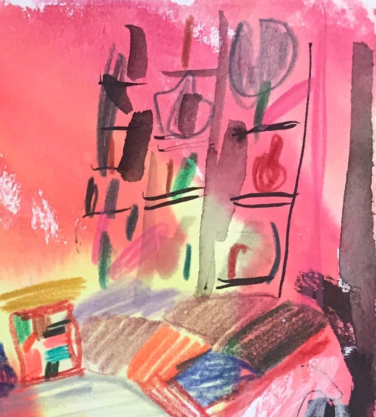 Tanja Ritterbex - Tanja Ritterbex, The Couch (drawing of a interior ...