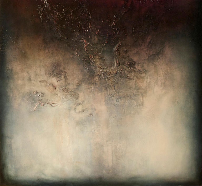 Alexandre Valette - Nocturne IV, Contemporary Abstract Oil Painting For ...