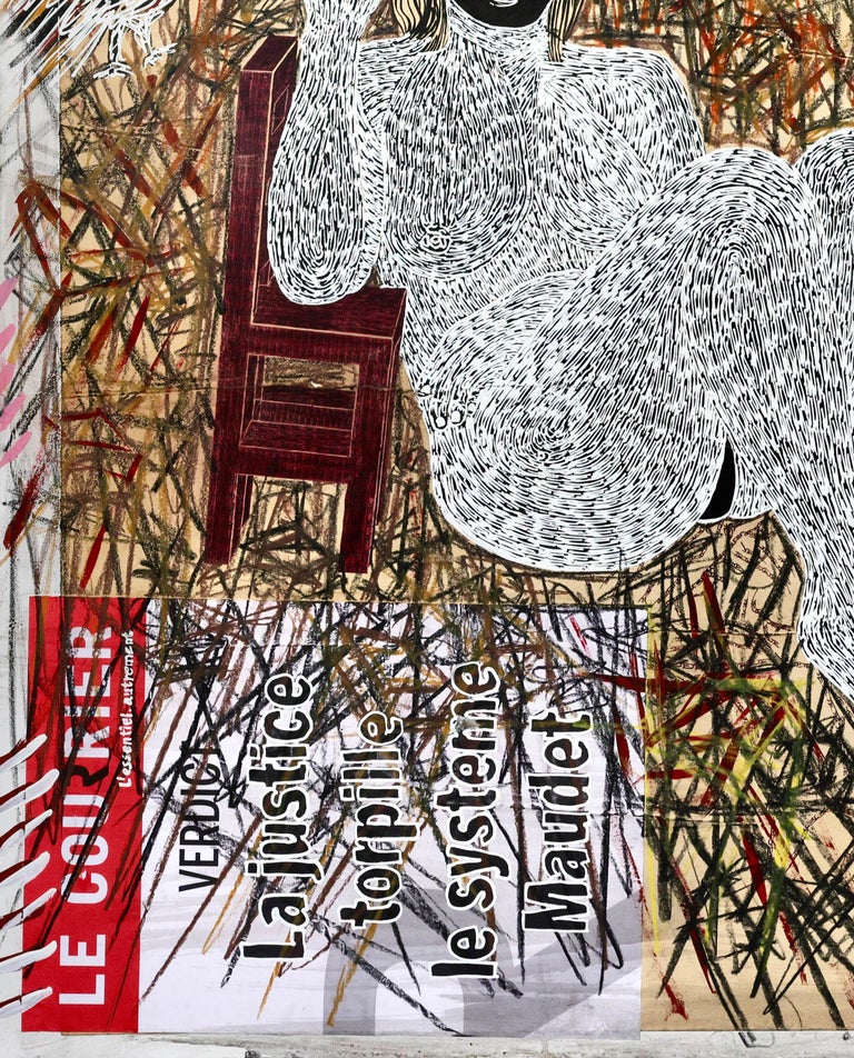 Ousmane Dia - African Contemporary Art - Dame Justice II For Sale at ...