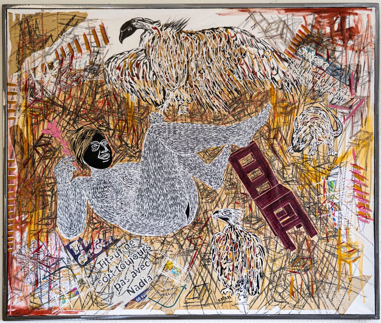 Ousmane Dia - African Contemporary Art - Dame Justice II For Sale at ...