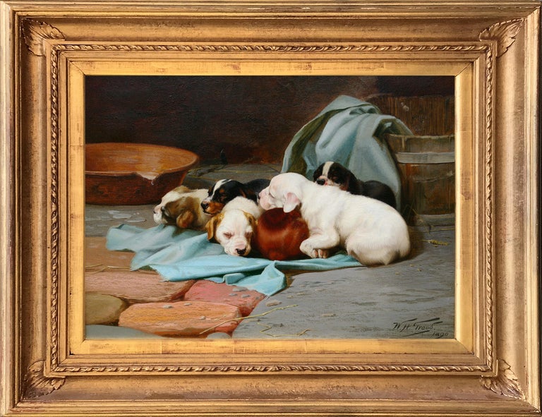 William Henry Hamilton Trood - Pups Slumber For Sale at 1stDibs
