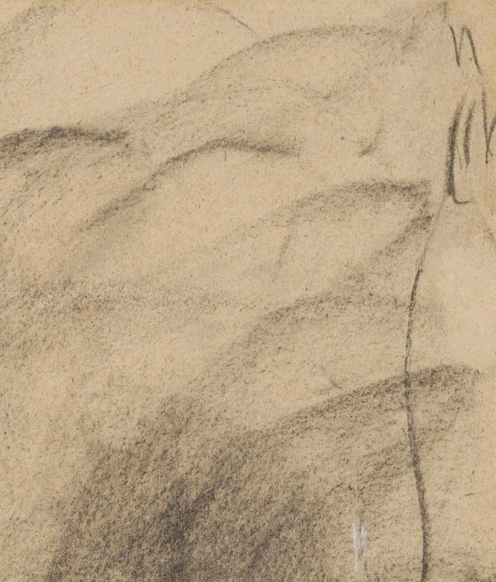 Jean-Baptiste-Camille Corot - Paysage A L'homme Accrouri en venta en ...