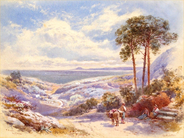 Charles Edmund Rowbotham - Misano, Bay of Naples For Sale at 1stDibs