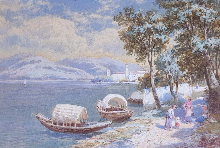 Charles Edmund Rowbotham - Predore - Lake Iseo For Sale at 1stDibs