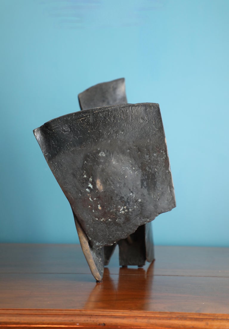 Robert Cooke - Robert Cooke, Abstract Bronze Sculpture (20th century ...