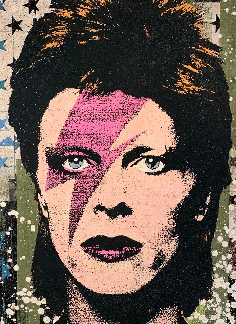 Greg Gossel - Greg Gossel "David Bowie 1" Pop Art Musician Music ...